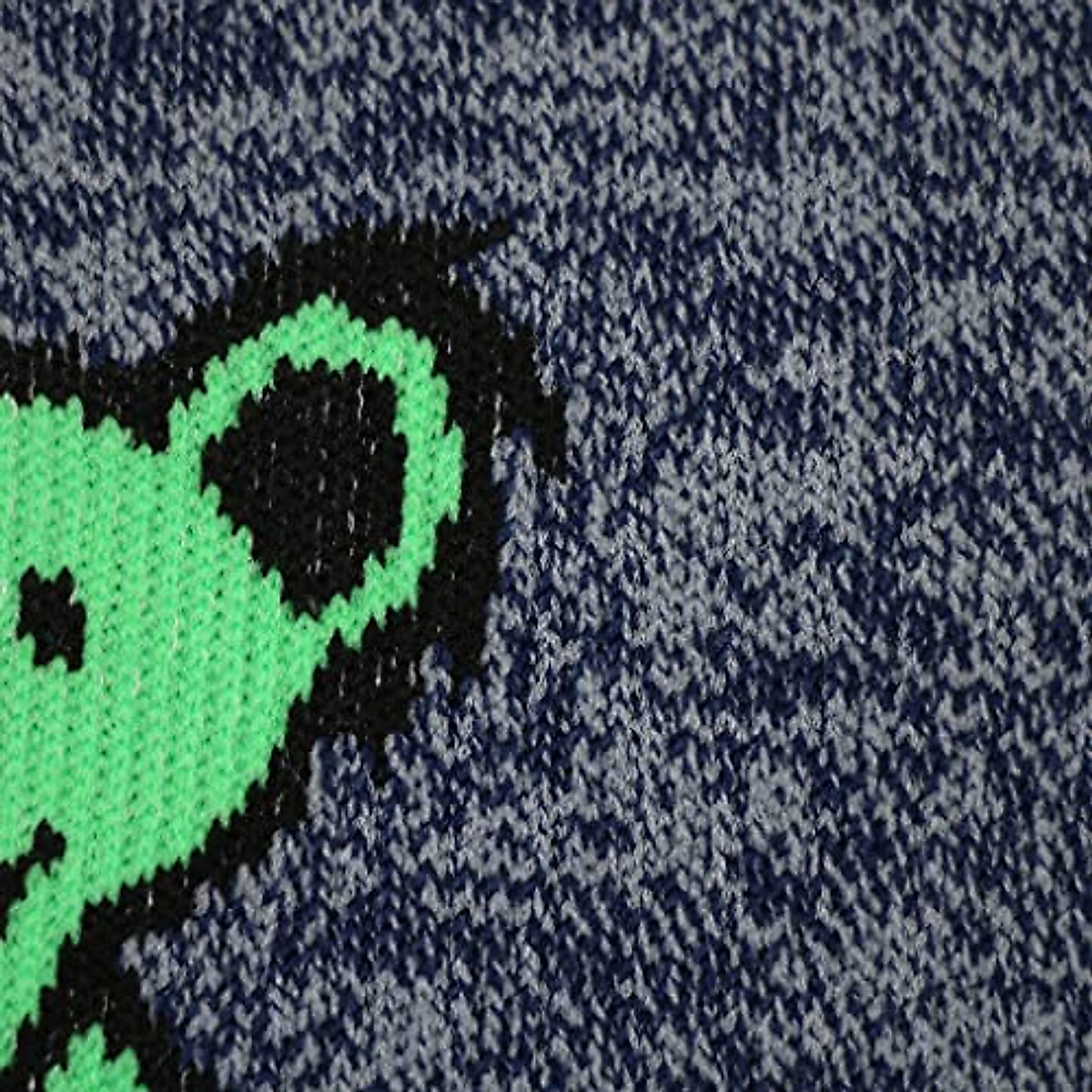 SEC.119 Grateful Dead Novelty Socks | Dancing Bear Navy | Athletic Socks | Crew Socks | Officially Licensed Apparel