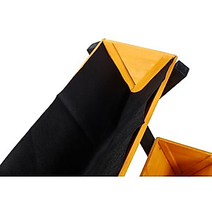 HarmoGZen 3 Tiers Wooden Vertical Raised Garden Bed with Legs,Brown Planter Raised Beds Kit for Flowers Herbs Vegetables