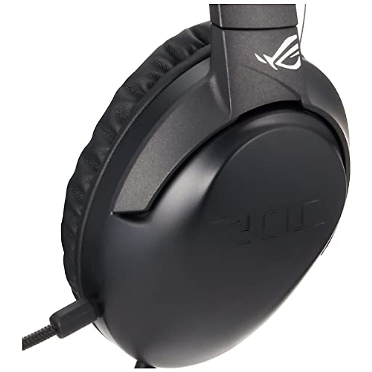ASUS ROG Strix Go Core Wired Gaming Headset | 3.5mm Connector | Lightweight Design | Over-Ear Headphones for PC, Mac, Nintendo Switch, and PS4, Black, Standard