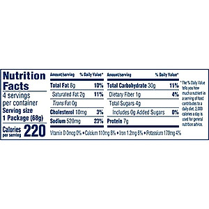 Kraft Deluxe White Cheddar Easy Microwavable Macaroni and Cheese Cups (4 ct Pack, 2.39 oz Cups)
