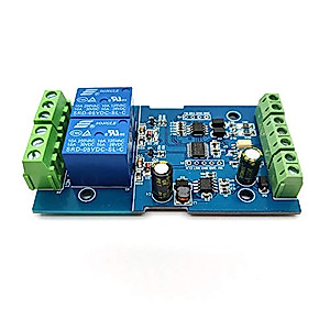 Taidacent 2 Way Modbus Rtu Relay Module Switching Input and Output RS485/TTL Communication Modbus Controlled Modbus Relay Board