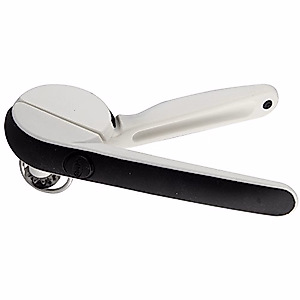Chef'n EzSqueeze One-Handed Can Opener, 6 long, Black/White