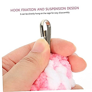 Balacoo Sugar Glider Climbing Rope Hamster Portable Rat Toy Hanging Guinea Pig Toy Hamster Climbing Toy Small Pet Climbing Rope Small Bird Swing Toy Bird Play chew The Bird Cotton Rope