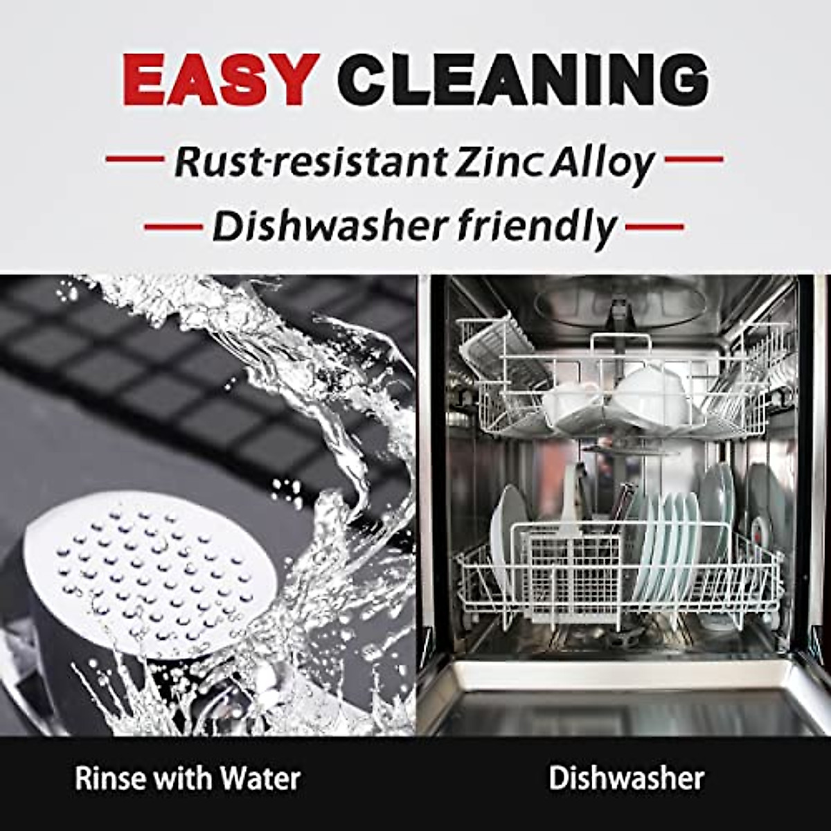 Garlic Press, Heavy Duty Garlic Mincer Ginger Press, Garlic Press Mincer, Professional Grade Garlic Crusher, Rustproof & Dishwasher Safe