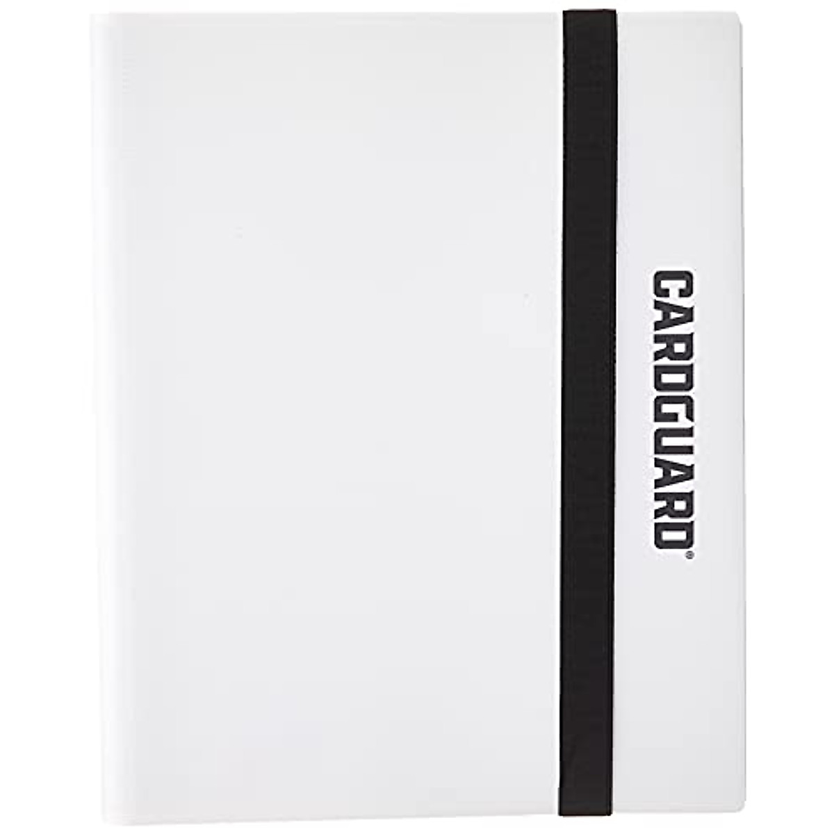 CardGuard Trading Card Pro-Folio, 9-Pocket Side-Loading Pages, Holds 360 Cards, White