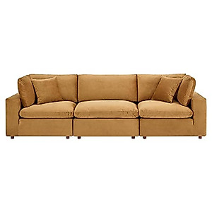 Modway Commix Sofas1 Sofas, Cognac