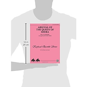 Arrival of the Queen of Sheba: Sheet (Keyboard Ensemble Series)