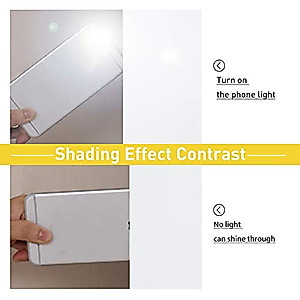 NICETOWN Sound Barrier 100% Blackout Divider Curtains 84" 2 Panels Set, Noise, Cold & Cold Blocking Patio Door Curtains with Felt Fabric Lining for Nursery/Daytime Sleep/Bedroom (White, 62" Wide)