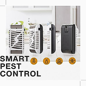 Brison Bug Zapper for Home - Electric Fly Trap Indoor Plug in - Mosquito Fly Insects Killer with 8 Lights 2 Pack Cricket Spider Wasp