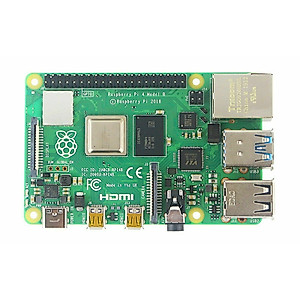 DIGISHUO Raspberry Pi 4B Model B 8GB RAM DIY Kit | with Case | Pi Cooling Fan | San Disk 64G SD Card Micro-SD | Micro HDMI Cable | Sufficient 5V 3A Power Supply (8G Module 8 in 1 Kit)