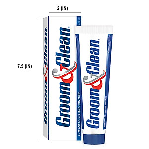 Groom & Clean Hair Control Cream 4.5 Oz (Pack of 6)