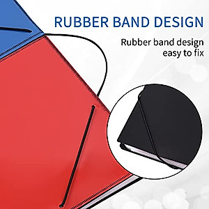 Cloudia 13 Pockets Accordion File Organizer, Expanding File Folder with Blank Labels, Super Heavyweight Monthly Accordion Folder, Desktop Accordion Folders