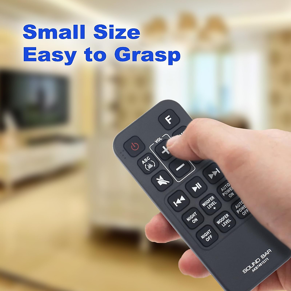 AKB74815371 Replacement Remote Fit for LG Wireless Sound Bar SK3D (SK3D, SPH4B-W) SK4D (SK4D, SPH4B-W) SJ4