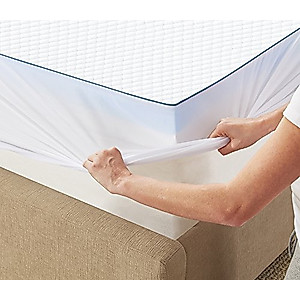 Serta 2" Lasting Dream Gel-Infused Memory Foam Mattress Topper, Twin