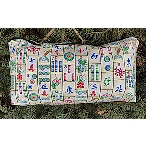 Flat bottom bag for Mahjong tiles, large Zini