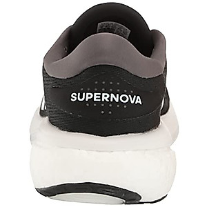 adidas Men's Supernova 2 Running Shoe, Black/White/Grey, 10