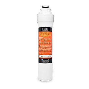 Brondell UF-15 Single-Stage Carbon Block Water Filter Replacement for Coral Under Sink Filtration System, Lasts 6 Months