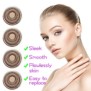 Replacement Heads for Finishing Touch Flawless Generation 2 Facial Hair Remover, 2 Count