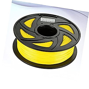 Baluue 3D Printers Filament Printer Effective Yellow for Pla Environmental Shiny Professional Silk Changing Printing Random Spool Material DIY Widely - Mm D Typeyellow 3D 3D Printer