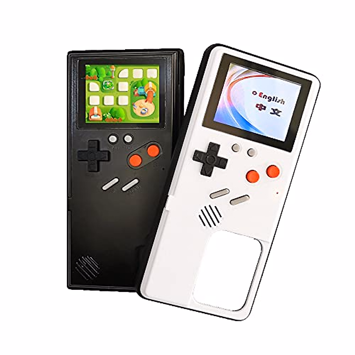 KJArrow Compatible with Samsung Galaxy S21 Game Case with 36 Classic Games, Playable Gameboy Case for Samsung Galaxy S21 White