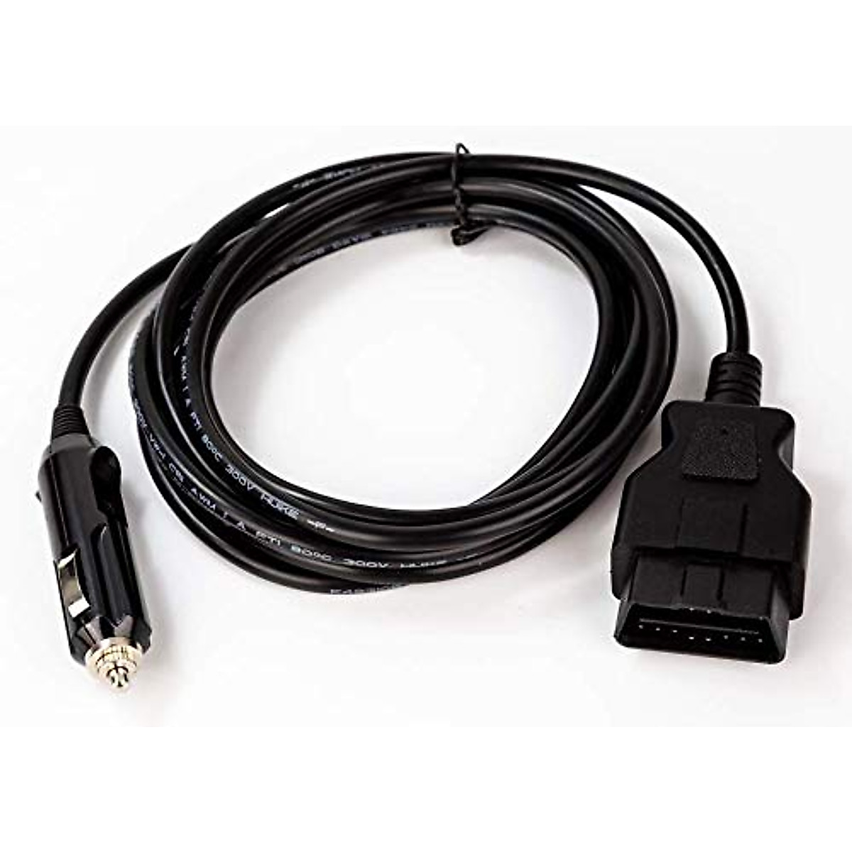OBD2 Male to Cigarette Lighter Memory Saver Adapter Cable Car OBDII Emergency Power Supply Cable