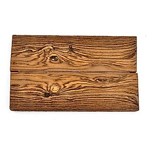 Bocote Wood Knife Handle Scales (Each Pair is Unique) 5" x 1-1/2" x 3/8"