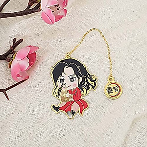 Anime Heaven Official's Blessing Bookmar, Mo Dao Zu Shi Bookmark, Tian Guan Ci Fu Metal Hollowing Book Markers(I)