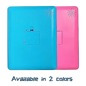 Kids Learning Pad/Tablet Interactive Toddler Toys with Words Numbers Alphabets Music Electronic Educational Toy for Preschool Boys & Girls 3-8 Years Old (Blue)