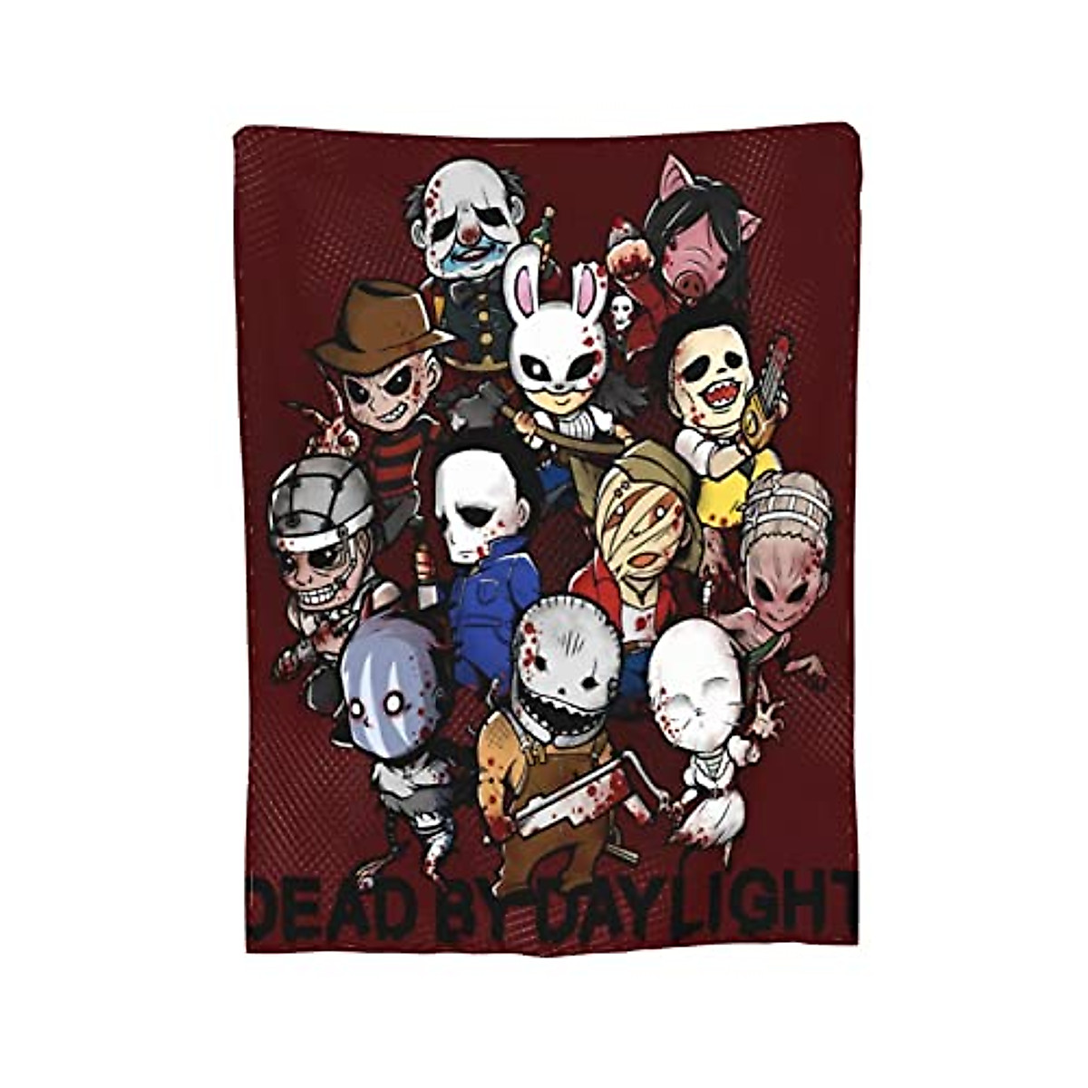 OIUCANP Dead by Daylight Blanket Lightweight Plush Fuzzy Throws Blankets 50"x40"