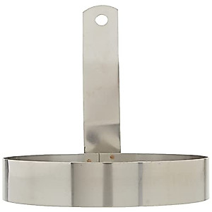 Winco 5-Inch Round Egg Ring, Medium, Stainless Steel