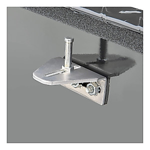 UWS TBS-63-A-LP-BLK Black Single Lid Low Profile Aluminum Toolbox with Beveled Insulated Lid