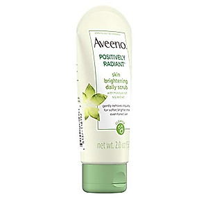 Aveeno Positively Radiant Skin Brightening Exfoliating Daily Facial Scrub ,2.0 oz