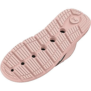 Under Armour Women's Ignite Pro Marbella Flip Flop, (601) Orange Dream/Grove Green/Grove Green, 8, US