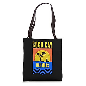 Coco Cay Vacation Souvenir Bahamas Tote Bag