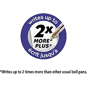 Bic Cristal Original Ballpoint Pens, Medium Point (1.0 mm) Every-Day Writing Pens with Clear Barrel, Blue, Box of 50