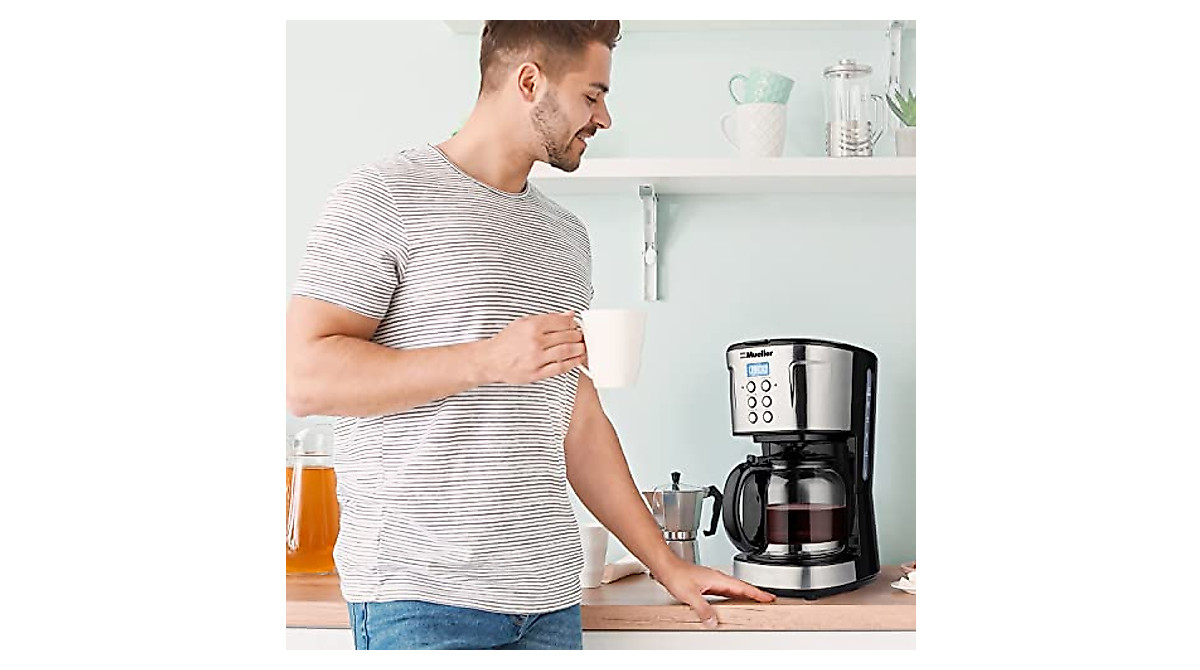 Mueller Ultra Coffee Maker - Programmable 12-Cup Coffee Machine