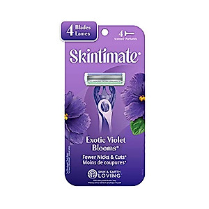 Skintimate® Exotic Violet Blooms® Disposable Razor (12 ct.)
