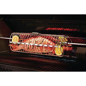 Napoleon 64005 Ultra Chef Flat Rotisserie Basket