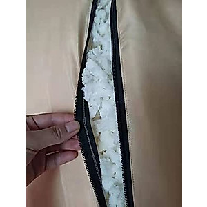 WUTTLE Bean Bag Inner Liner Cover(No Filler), 6 7ft Inner Liner for Bean Bag Chair Couch Cover Seat Lazy Sofa High Capacity Replacement Cover with Zipper (Size : D180H90CM)