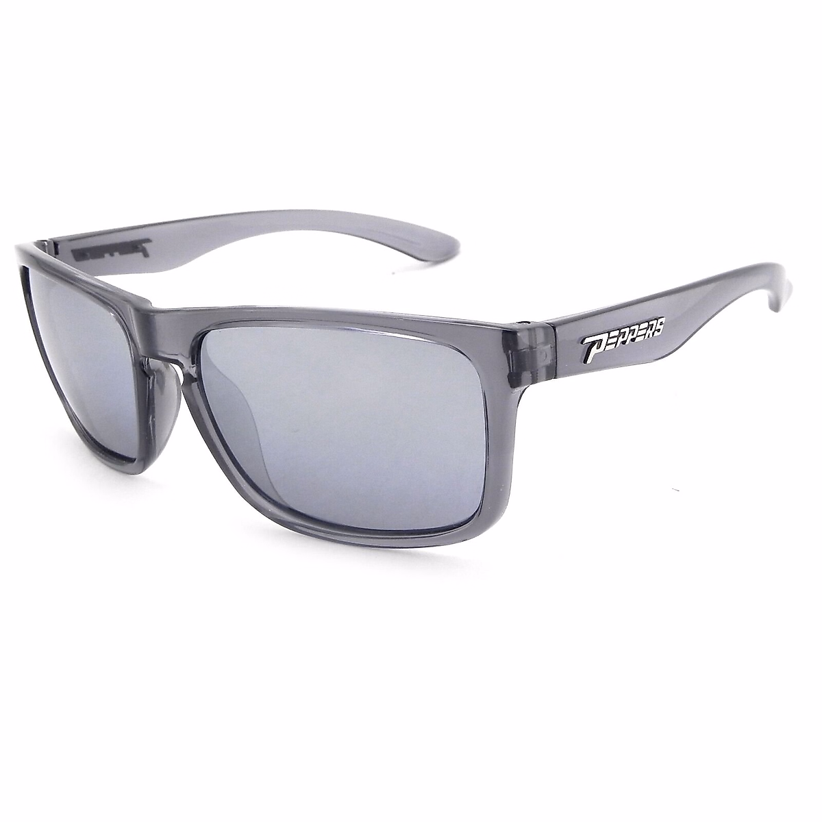 Peppers womens Sunset Blvd Sunglasses, Crystal Grey, 58 mm US