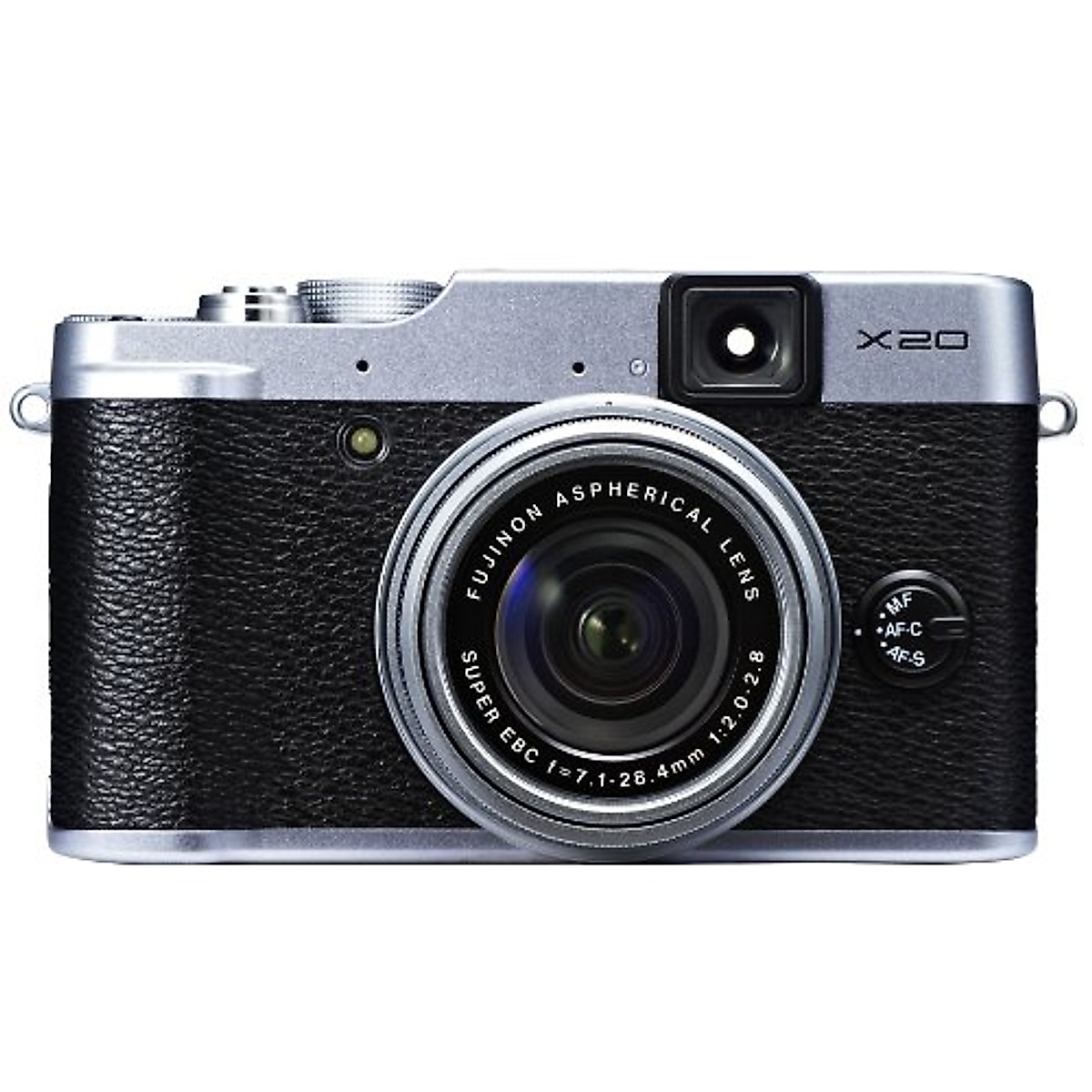 FUJIFILM Digital Camera X20S (Silver)12MP 2/3-inch EXR-CMOSII F2.0-2.8 Wide angle25mm 4x Optical Zoom F FX-X20S - International Version (No Warranty)
