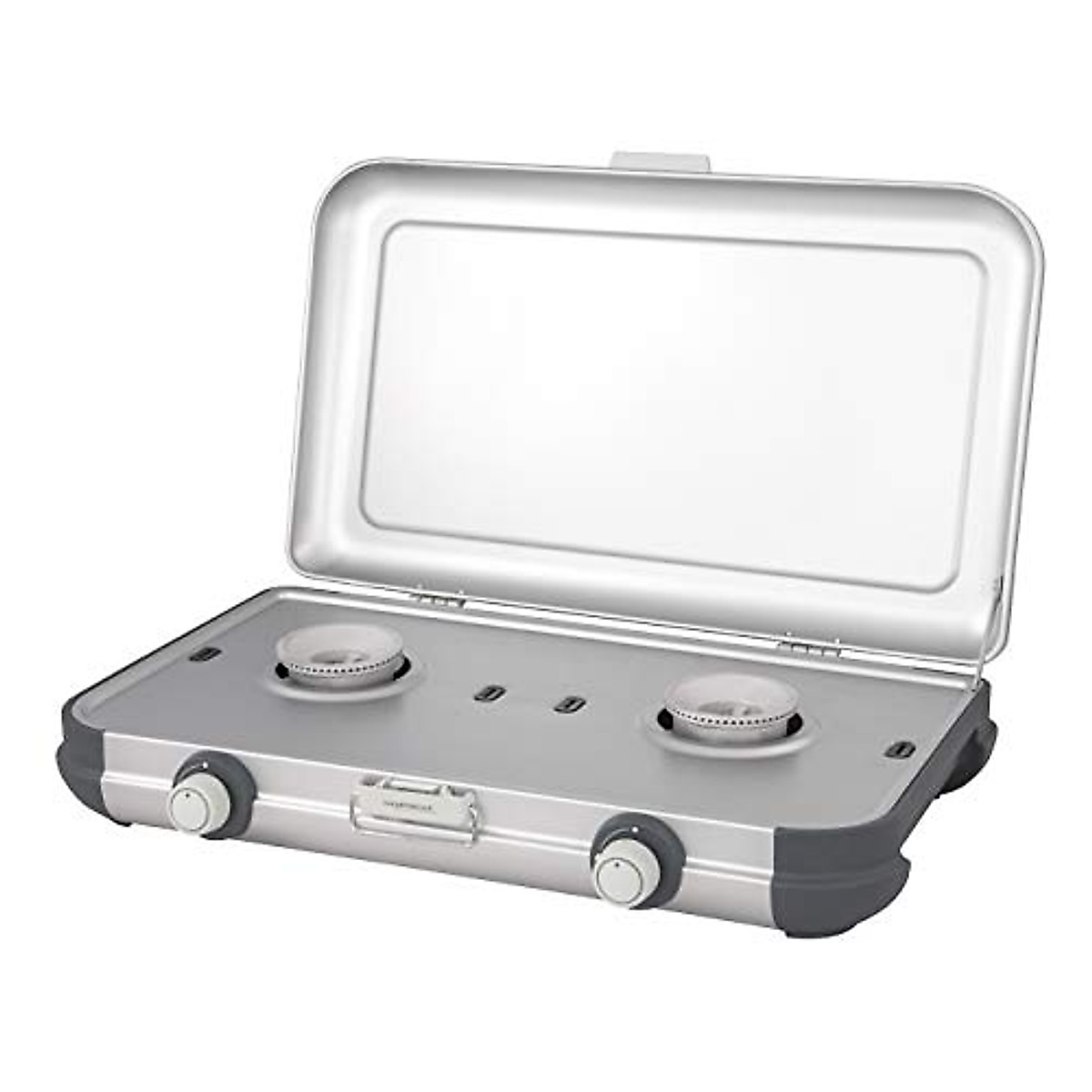 Campingaz, Portable Two Burner Gas Cooker, Outdoor Grill, White