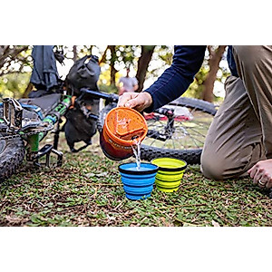 Jetboil MiniMo Camping and Backpacking Stove Cooking System with Adjustable Heat Control (Sunset)