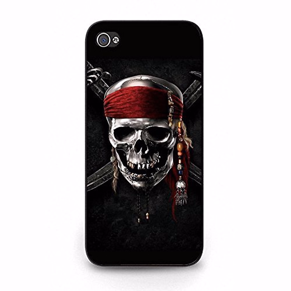 Iphone 5 5s 5se Se Movie Pirates Of The Caribbean Case Cover,Personlized Horror Skull Logo Fantasy Pirates Of The Caribbean Phone Case Cover Customized Protection Shell for Iphone 5 5s 5se Se