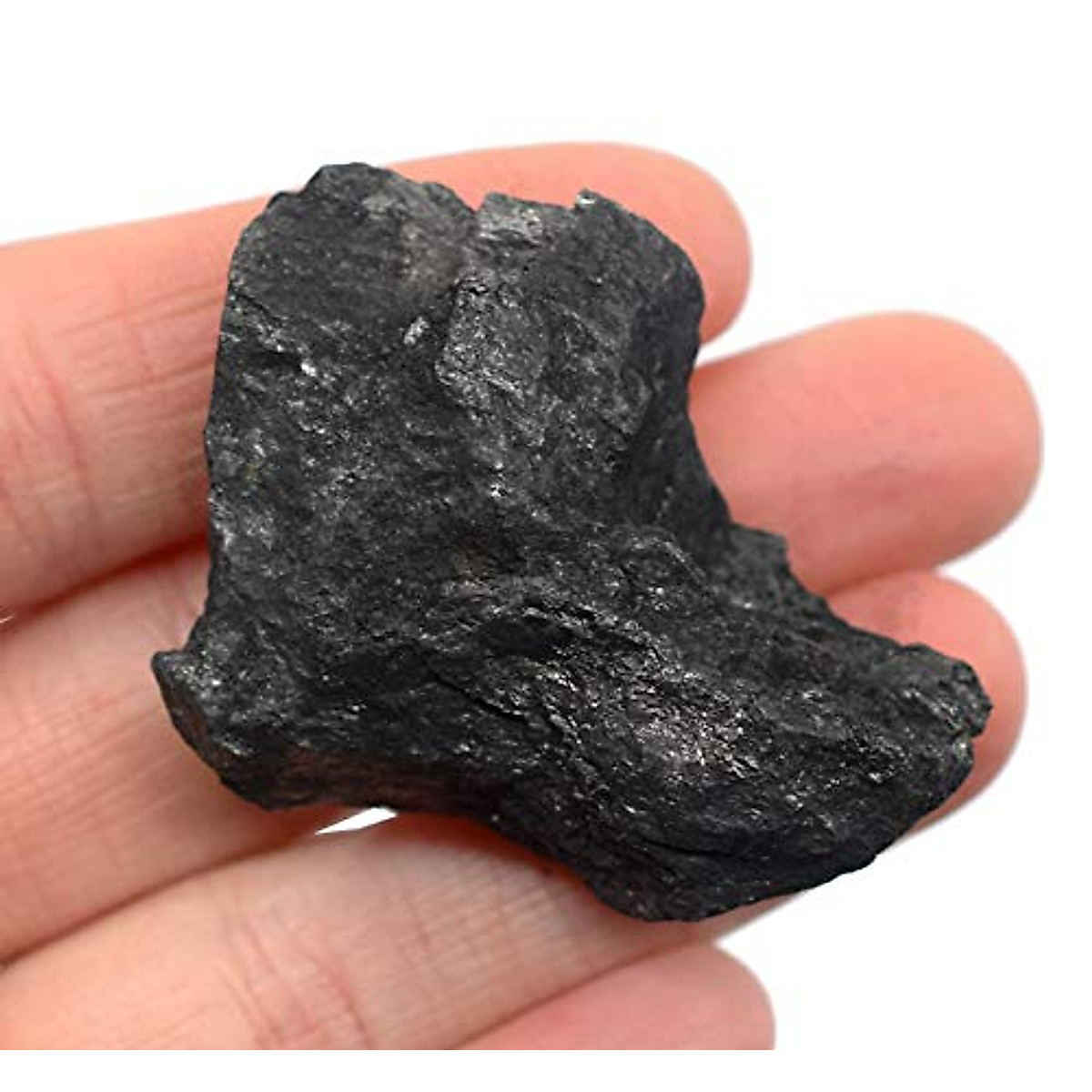 Raw Graphite, Pure Carbon Specimen - Approx. 1" - Geologist Selected & Hand Processed - Great for Science Classrooms - Eisco Labs