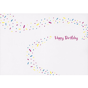 Avanti Press Dancing Cupcake A-Press Funny/Humorous Feminine Birthday Card for Her/Woman