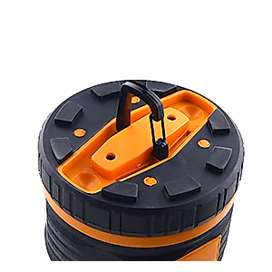 LED Camping Lantern Rechargeable, 1800LM, 4 Light Modes, 4400mAh Power Bank, IP44 Waterproof, Perfect Lantern Flashlight for Hurricane, Emergency, Power Outages, Home and More, USB Cable Included