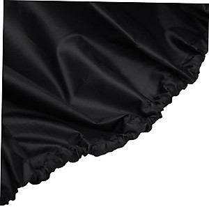 Yardwe 2pcs BBQ Grill Cover 55 Inch Covers Electric Grill Outdoor Waterproof BBQ Cover Waterproof Barbecue Cover Small Grill Cover Air Conditioning Cover Anti-Aging