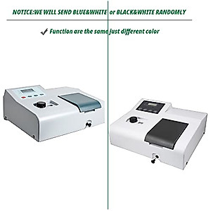 Digital Lab Spectrophotometer Visible Spectrophotometer LCD Display 350-1020nm Tungsten Lamp Lab Analytical Equipment 110V (Deliver Within 3-7 Days)
