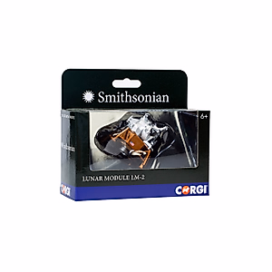 Corgi Diecast Spaceship Model - CS91308 Space Exploration Collection Apollo 11, Brown - Pre-Built Miniature Rocket Ship, Die Cast Hobby Space Replica Models - Themed Metal Space Toys & Figurines